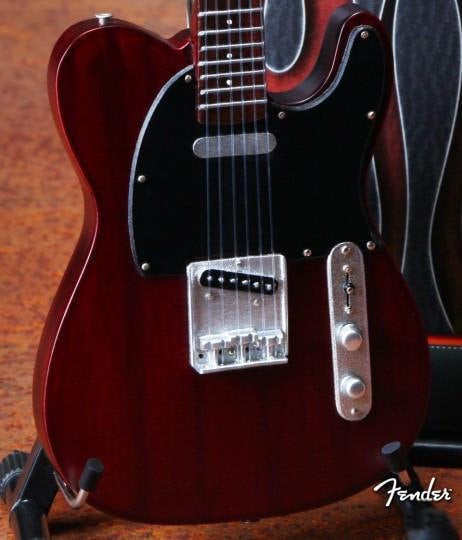 Fender™ Telecaster™ Miniature Guitar Replica - Rosewood Finish ...