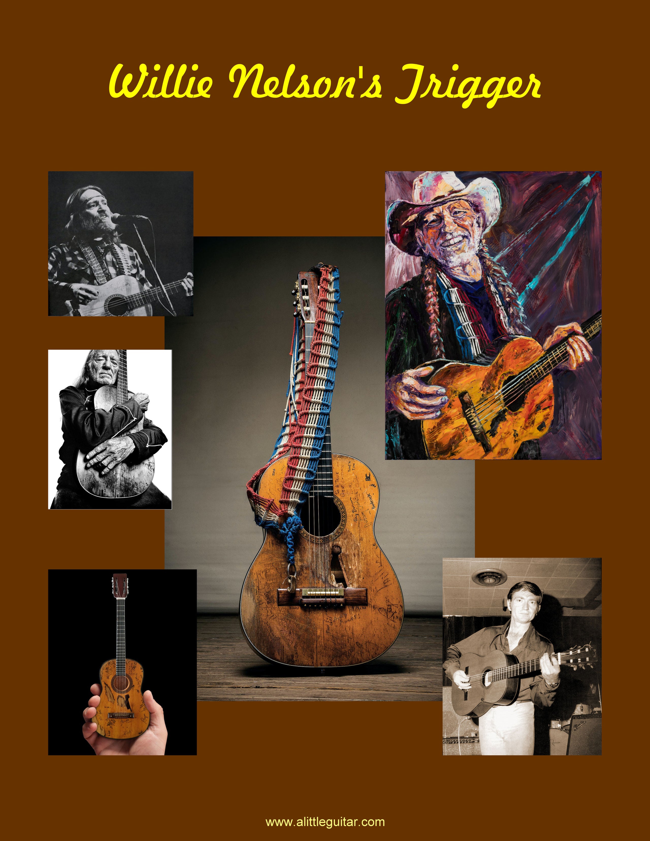 Willie Nelson Signature "Trigger" Acoustic | alittleguitar